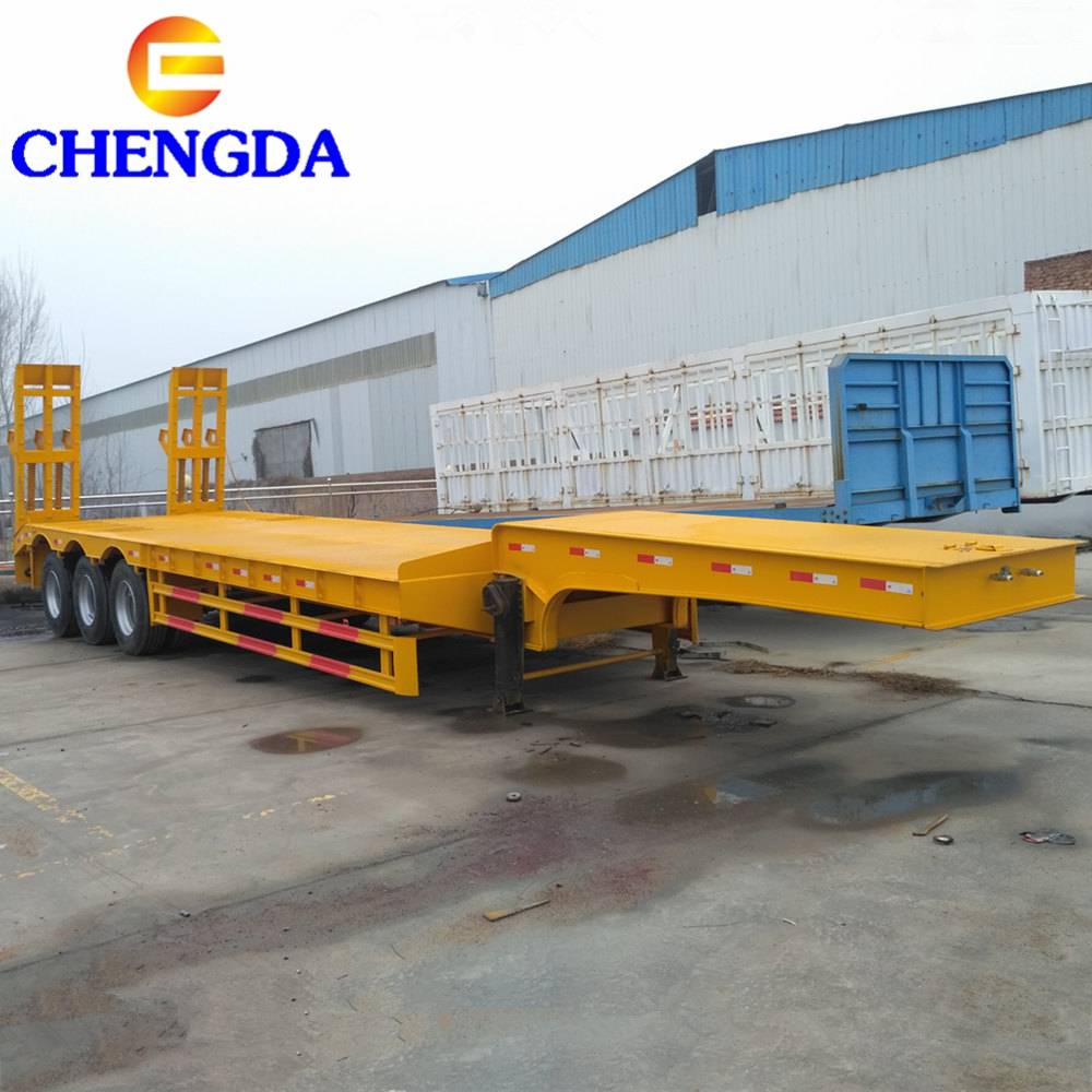 3 Axle Low Bed Trailer-SHANDONG CHENGDA MACHINERY CO., LTD.