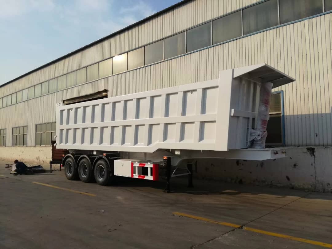 3 Axles Side Tipper Semi Trailer-SHANDONG CHENGDA MACHINERY CO., LTD.